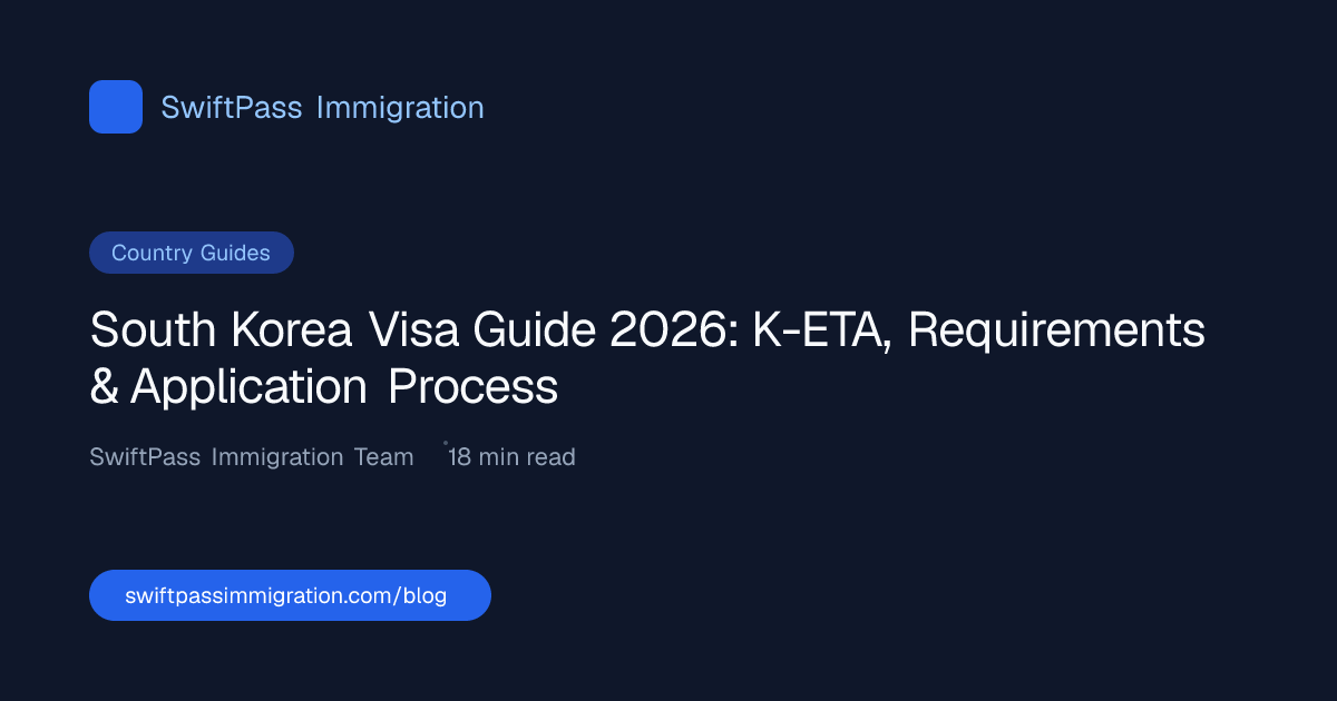 South Korea Visa Guide 2026: K-ETA, Requirements & Application Process ...